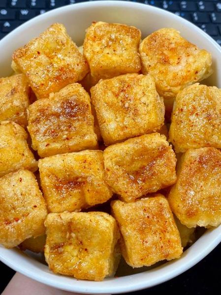 脆皮豆腐怎么做才外酥里嫩_正宗做法需要几步-第1张图片-山城妙识