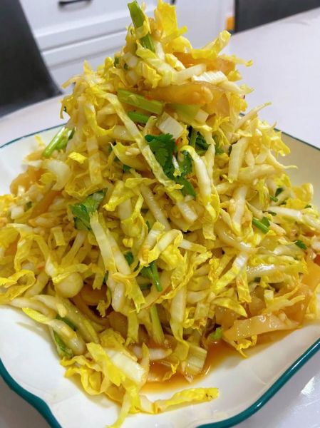 白菜海蜇皮怎么凉拌_白菜海蜇皮的家常做法-第1张图片-山城妙识