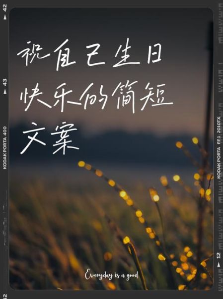 致自己生日唯美的句子_如何写出打动自己的生日文案-第3张图片-山城妙识