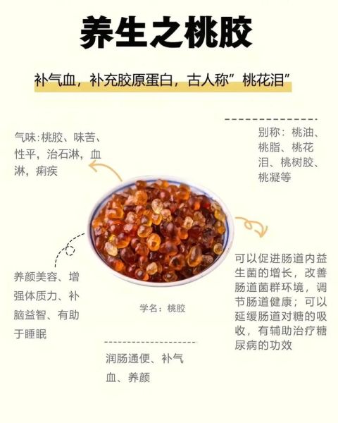 吃桃胶的好处和害处_桃胶怎么吃才安全-第1张图片-山城妙识