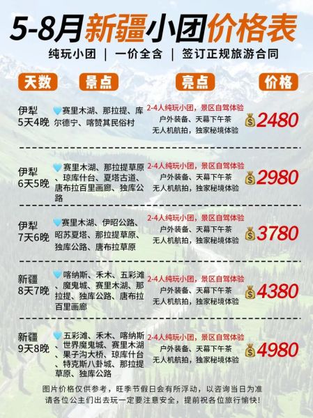 新疆旅游报价多少钱_新疆旅游报价包含哪些-第1张图片-山城妙识