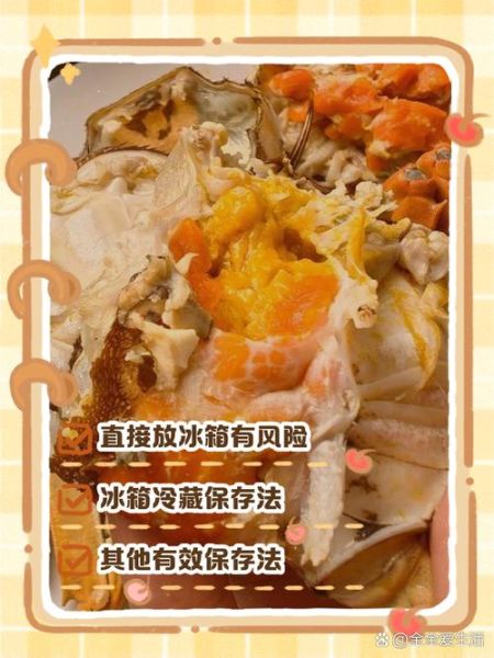 死海蟹怎么保存才新鲜_死海蟹放冰箱能放几天-第3张图片-山城妙识