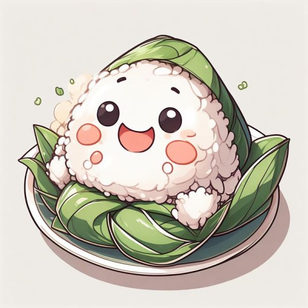 可爱的粽子卡通图片怎么画_粽子卡通图片素材哪里找-第1张图片-山城妙识