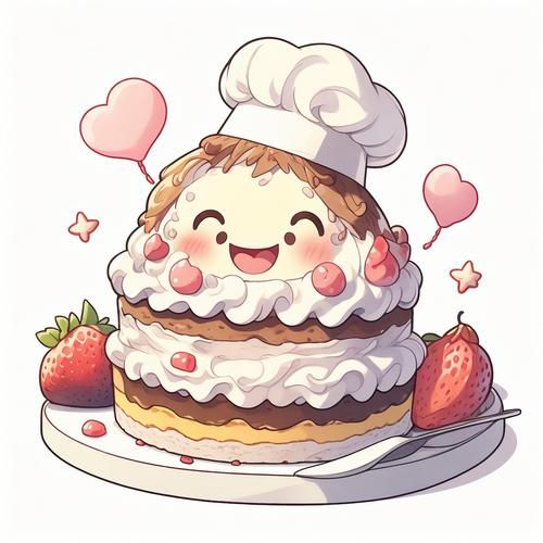 蛋糕卡通图片大全可爱_如何挑选高清可爱蛋糕卡通图-第3张图片-山城妙识