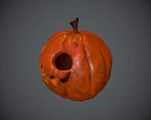 3dmax南瓜灯怎么做_南瓜灯建模教程-第3张图片-山城妙识