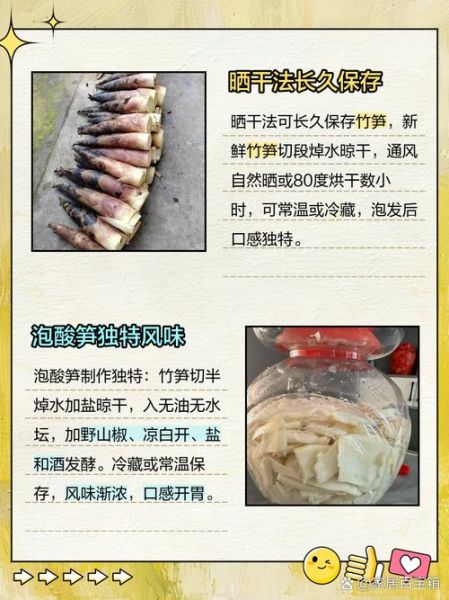 鲜笋怎么处理_鲜笋怎么保鲜-第1张图片-山城妙识
