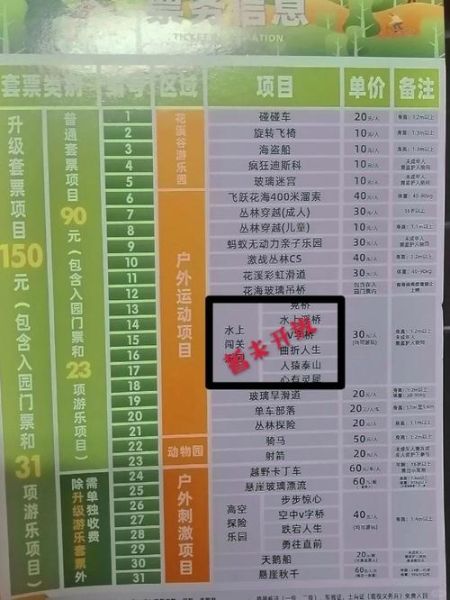 花溪谷门票多少钱_花溪谷一日游怎么安排-第1张图片-山城妙识