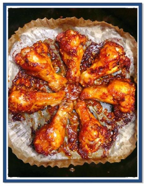 脆皮鸡翅根怎么做_空气炸锅版需要多久-第1张图片-山城妙识