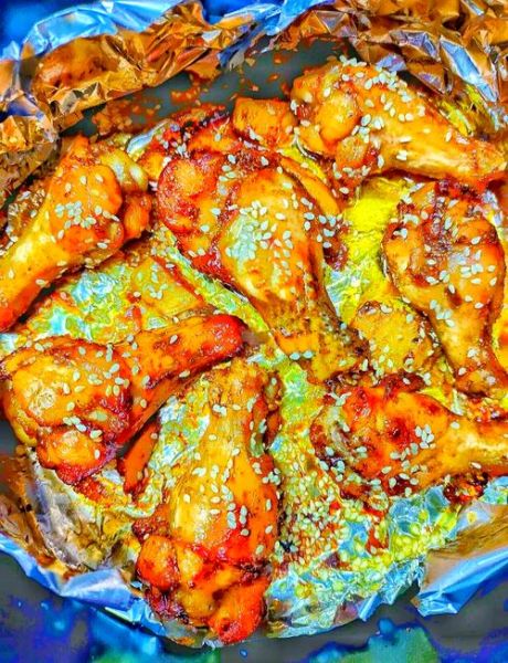 脆皮鸡翅根怎么做_空气炸锅版需要多久-第2张图片-山城妙识