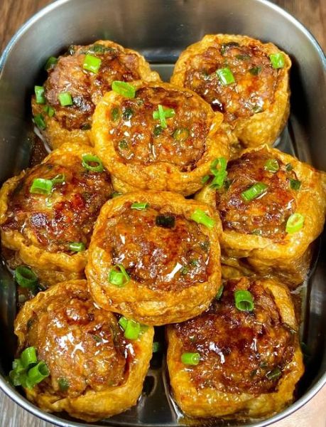 豆泡塞肉怎么做_豆泡塞肉蒸还是煮-第1张图片-山城妙识