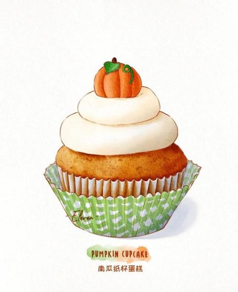 纸杯蛋糕卡通图片哪里找_可爱纸杯蛋糕怎么画-第1张图片-山城妙识 纸杯蛋糕卡通图片哪里找_可爱纸杯蛋糕怎么画-第1张图片-山城妙识