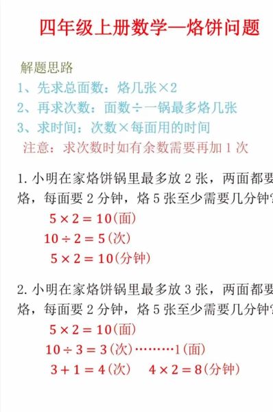 烙饼问题怎么解_烙饼问题教材分析-第1张图片-山城妙识