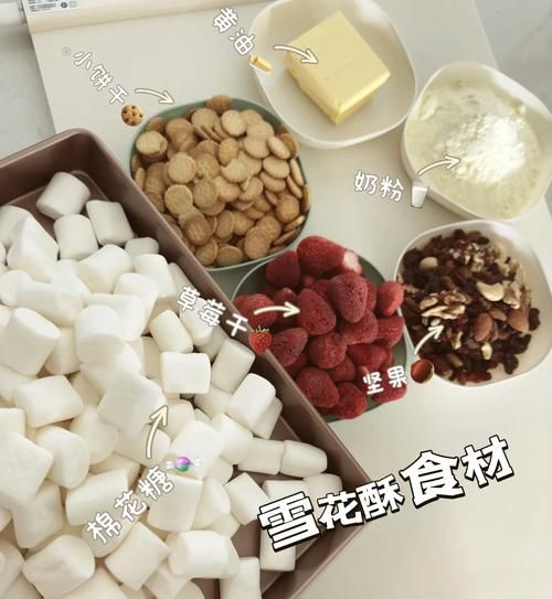 雪花酥用什么材料_雪花酥配方比例-第1张图片-山城妙识 雪花酥用什么材料_雪花酥配方比例-第1张图片-山城妙识