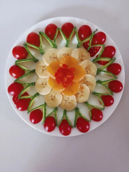 水果拼盘怎么摆盘好看_水果拼盘简单造型教程-第1张图片-山城妙识