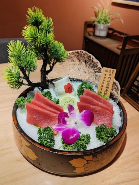 金枪鱼刺身摆盘技巧_如何提升高级感-第1张图片-山城妙识