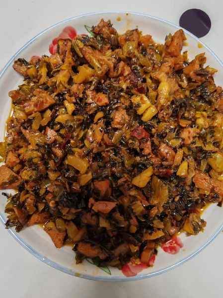 腌菜炒肉末怎么做_腌菜炒肉末用哪种腌菜-第3张图片-山城妙识