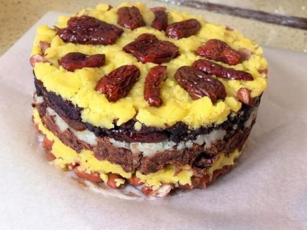 黄米切糕的做法_黄米切糕怎么保存-第2张图片-山城妙识