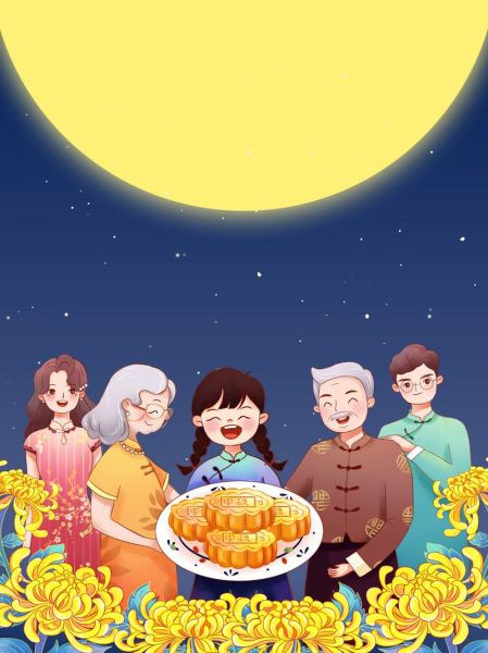 中秋节可爱卡通图片哪里找_如何免费下载-第3张图片-山城妙识