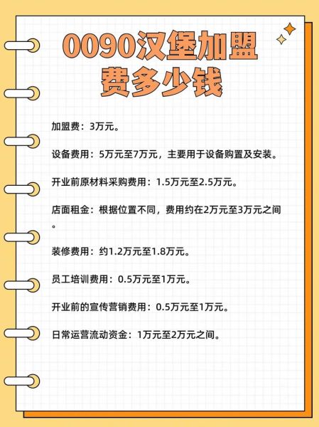 0090炸鸡汉堡加盟费多少钱_加盟条件有哪些-第3张图片-山城妙识