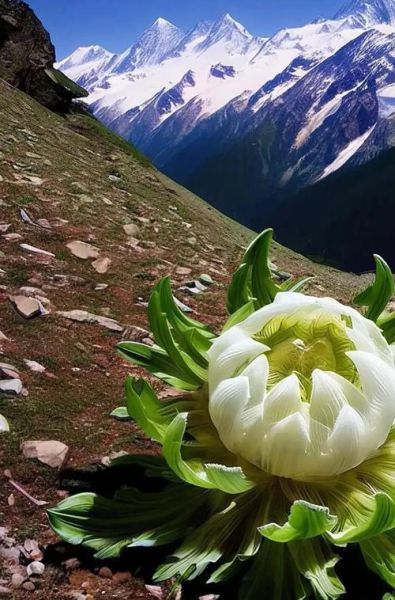 冰山雪莲长什么样_冰山雪莲的功效与作用-第1张图片-山城妙识