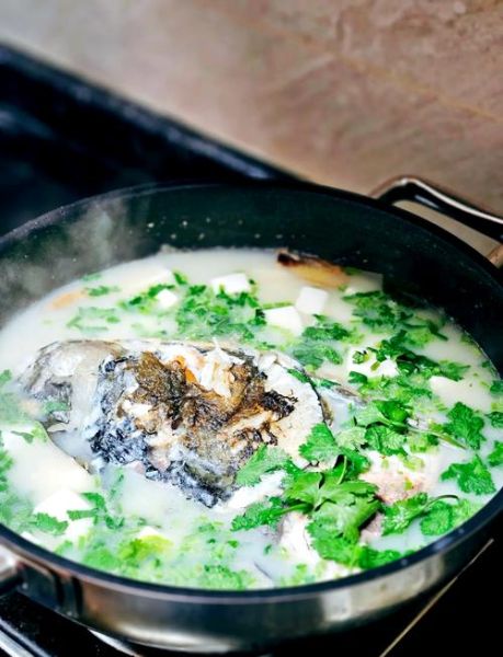 鱼头豆腐汤怎么做好吃_家常做法图解-第1张图片-山城妙识 鱼头豆腐汤怎么做好吃_家常做法图解-第1张图片-山城妙识