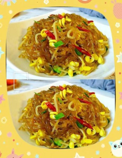 黄豆芽炒粉条怎么做_黄豆芽炒粉条的家常做法-第1张图片-山城妙识
