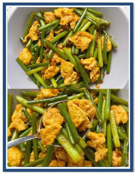 蒜薹炒鸡蛋热量_减肥能吃吗-第2张图片-山城妙识