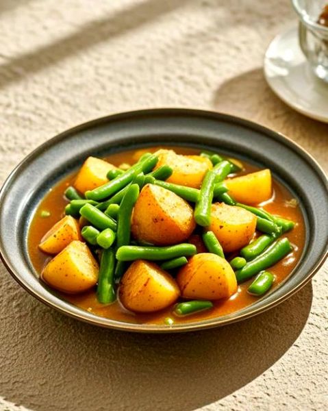 土豆炖芸豆的家常做法_土豆炖芸豆怎么做好吃-第1张图片-山城妙识