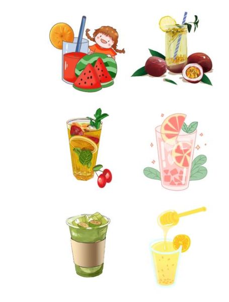 卡通饮品图片怎么画_卡通饮品图片素材哪里找-第2张图片-山城妙识