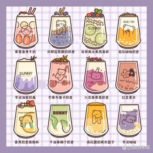 卡通饮品图片怎么画_卡通饮品图片素材哪里找-第3张图片-山城妙识