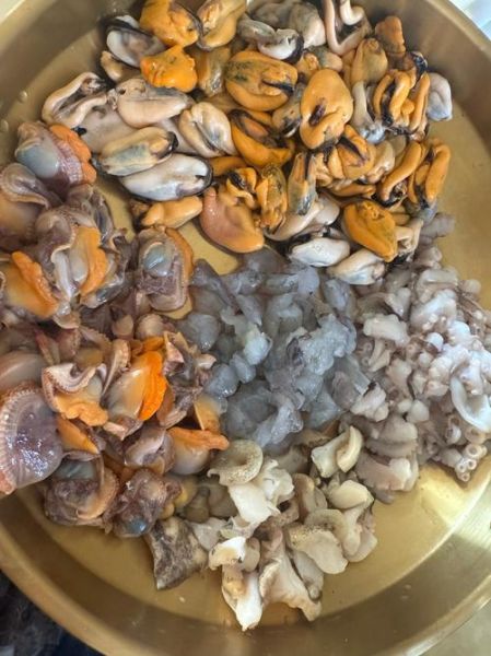 海虹哪个部位不能吃_内脏团和足丝图解-第3张图片-山城妙识