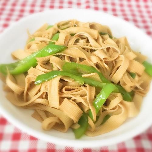 炒油豆皮怎么做好吃_家常做法大全-第1张图片-山城妙识