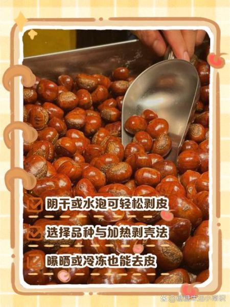 板栗去衣怎么快速去皮_生板栗外壳剥不掉怎么办-第2张图片-山城妙识