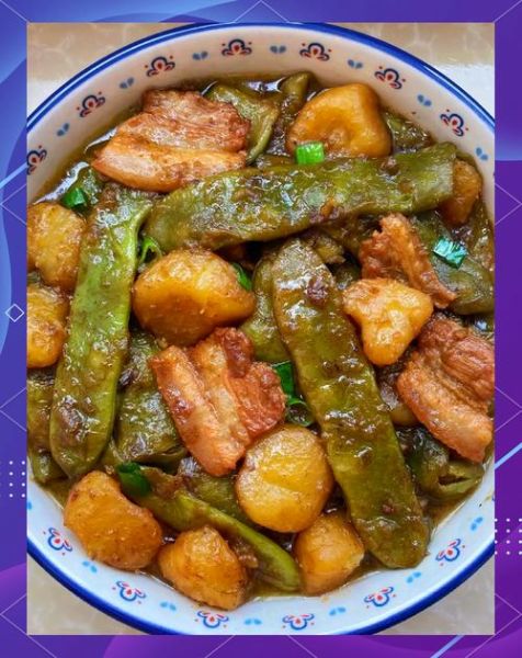 肉炖豆角怎么做好吃_家常肉炖豆角做法-第1张图片-山城妙识 肉炖豆角怎么做好吃_家常肉炖豆角做法-第1张图片-山城妙识