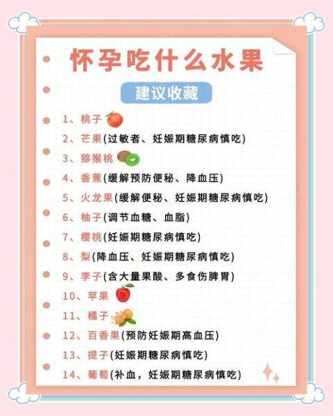 孕妇可以吃什么水果比较好_孕期吃什么水果安全-第3张图片-山城妙识