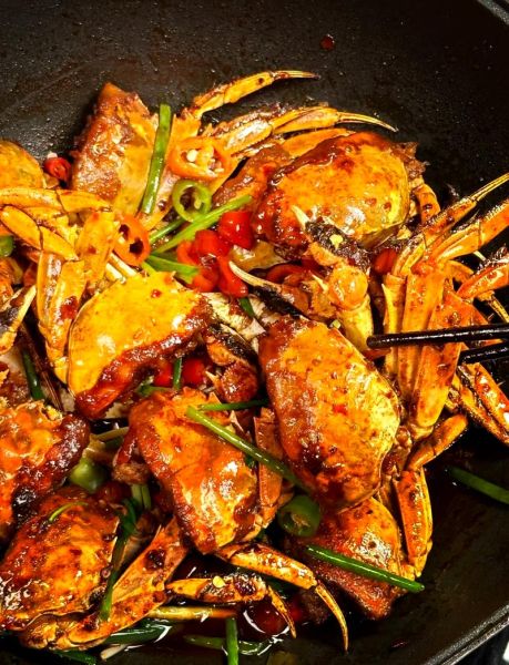 油炸香辣蟹怎么做_香辣蟹油炸技巧-第1张图片-山城妙识