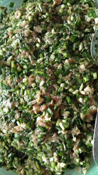 韭菜包饺子配什么肉_韭菜饺子怎么调馅好吃-第2张图片-山城妙识
