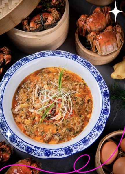 蟹粉蛋最正宗的做法_如何炒出蟹黄香-第2张图片-山城妙识