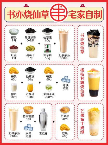 烧仙草奶茶加盟费多少钱_加盟流程有哪些-第2张图片-山城妙识