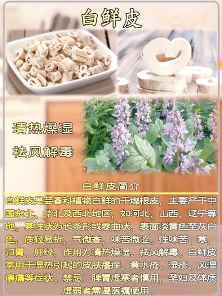 白鲜皮的功效与作用_白鲜皮能治疗哪些皮肤病-第3张图片-山城妙识