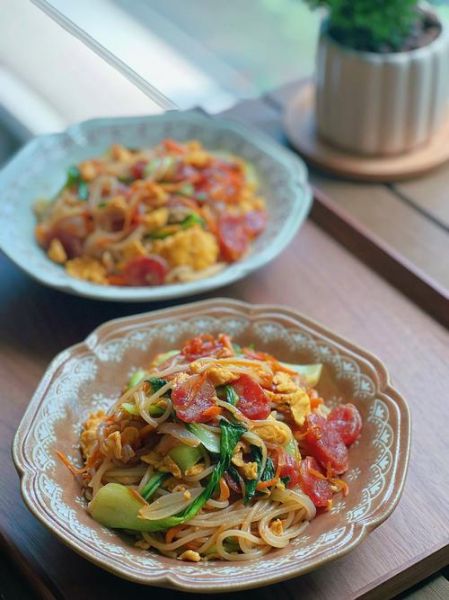 炒米线怎么炒好吃又简单_家常做法-第1张图片-山城妙识