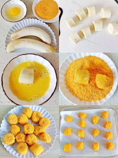 脆皮香蕉不用面包糠怎么做_无面包糠炸香蕉技巧-第3张图片-山城妙识