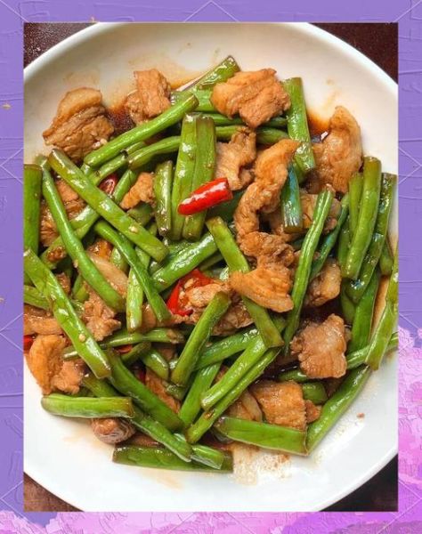 四季豆炒肉怎么做_四季豆炒肉需要焯水吗-第1张图片-山城妙识