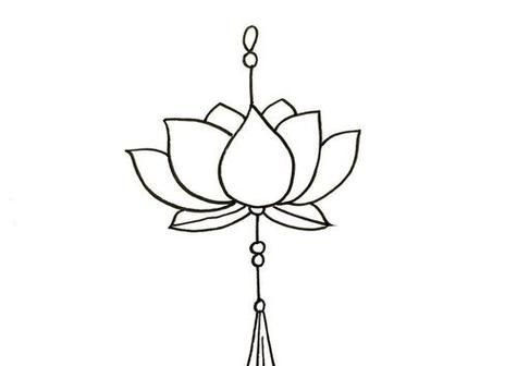 荷花灯简笔画怎么画_荷花灯简笔画步骤-第2张图片-山城妙识 荷花灯简笔画怎么画_荷花灯简笔画步骤-第2张图片-山城妙识