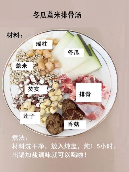 冬瓜薏米排骨汤的功效_怎么做才祛湿消肿-第1张图片-山城妙识