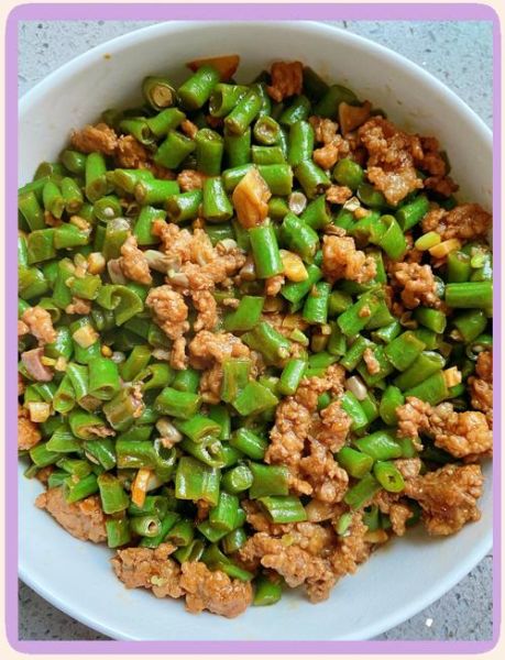 豆角炒肉末怎么做好吃_豆角炒肉末的家常做法-第1张图片-山城妙识