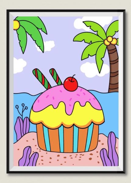 8一12岁美术画简单_怎么教-第3张图片-山城妙识