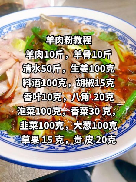 贵州羊肉粉怎么做_正宗配方揭秘-第1张图片-山城妙识