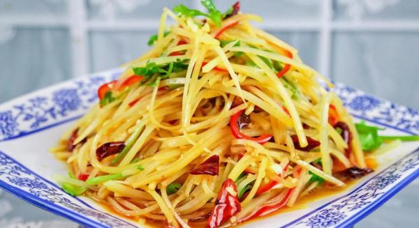 凉拌土豆丝胡萝卜丝怎么做_土豆丝胡萝卜丝怎么拌好吃-第2张图片-山城妙识
