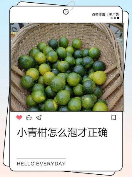 新鲜的小青桔怎么泡水_小青桔泡水要不要去籽-第3张图片-山城妙识